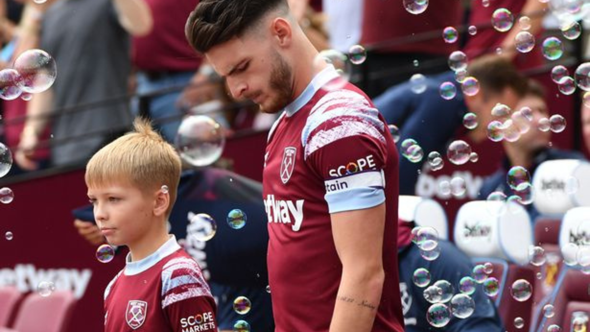 Declan Rice Welcomes First Baby With Long-Term Partner Lauren Fryer
