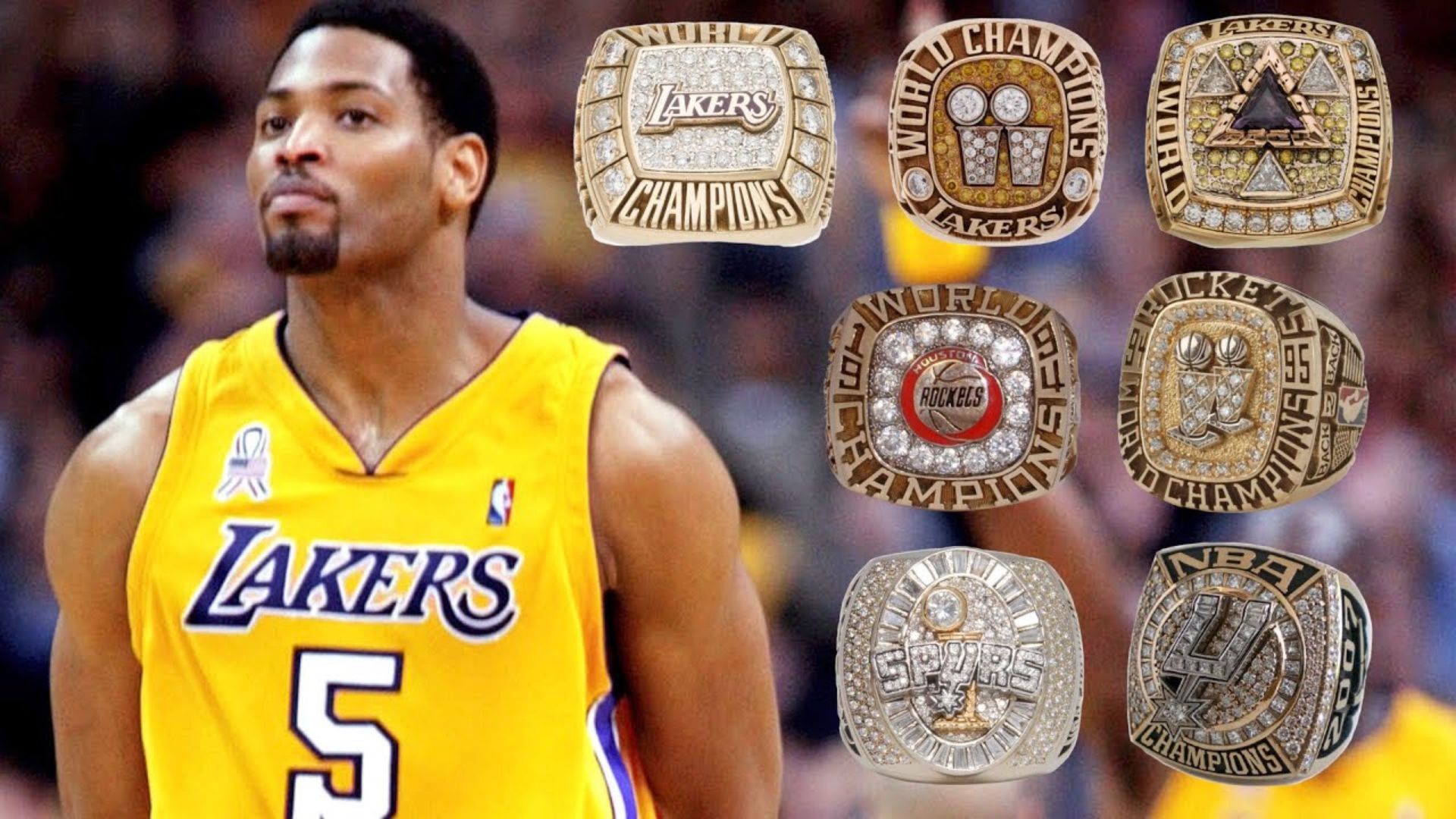 How Many Rings Does Robert Horry Have